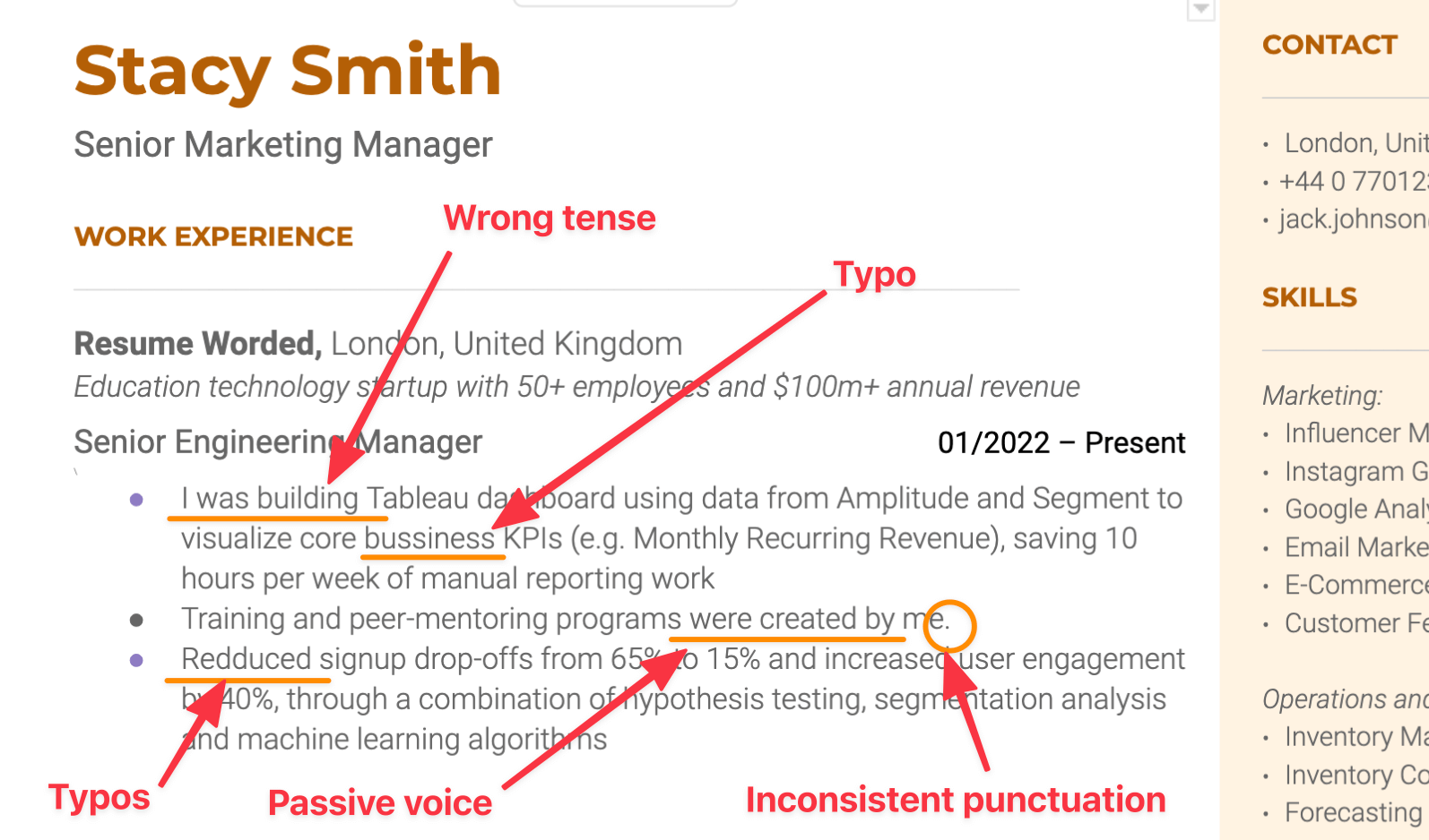 Resume Grammar Checker Fix Your Resume s Grammar Mistakes Instantly