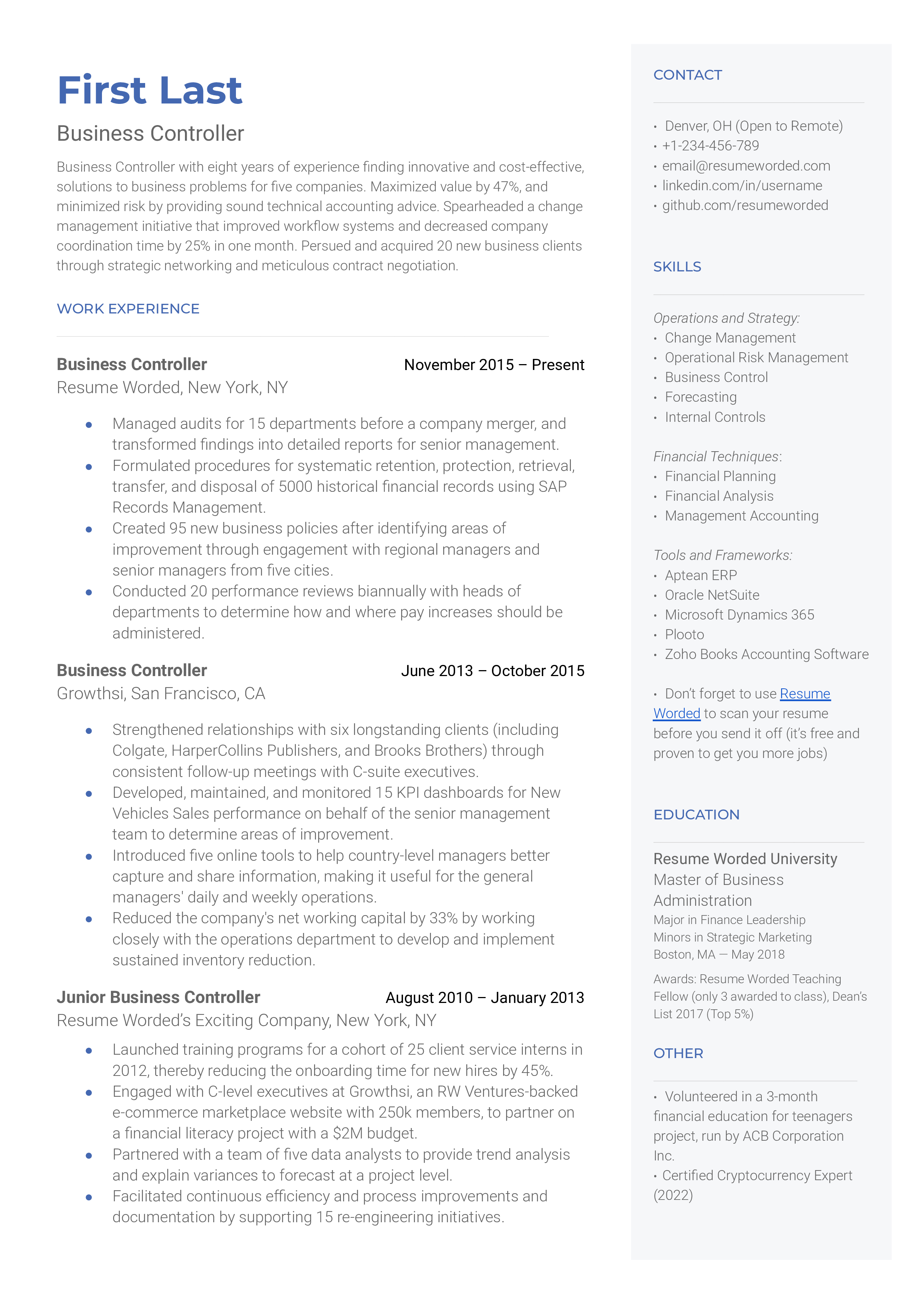 Birma Houding Kinderachtig Voorbeeld Cv Financial Controller Schoner Roestig Be nvloeden