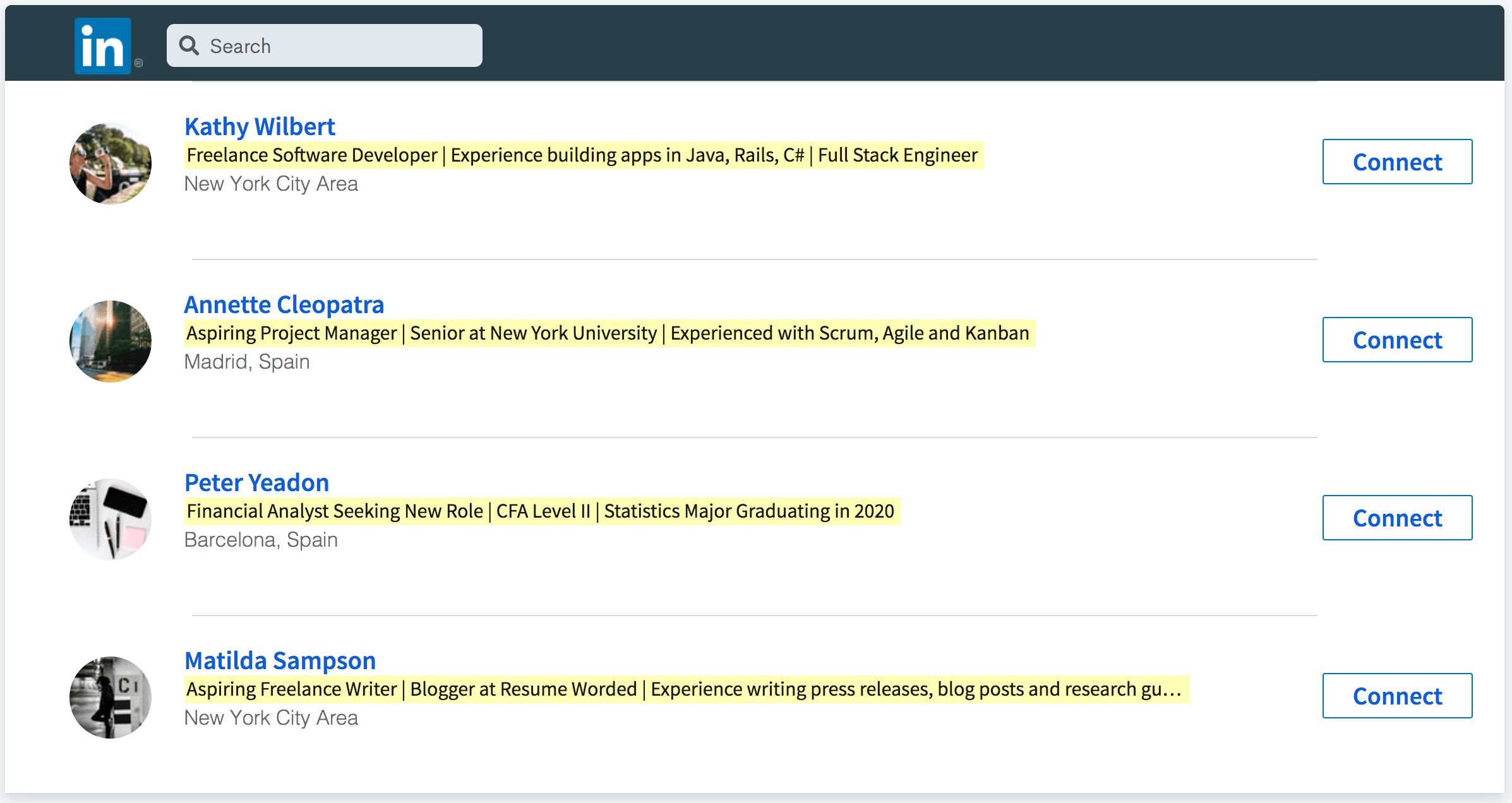Proven LinkedIn Headline Examples For Students LinkedIn Review